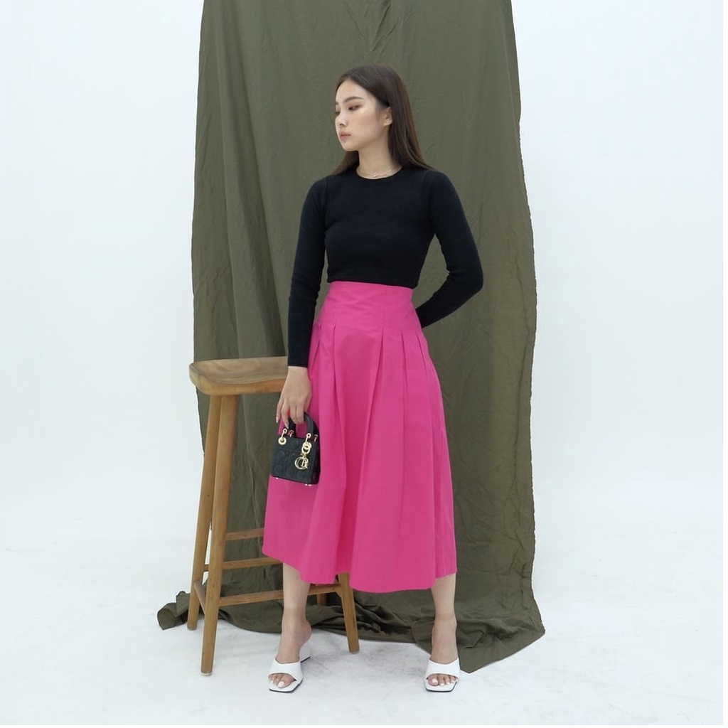 Jual Rok Linen DL1678 | Shopee Indonesia