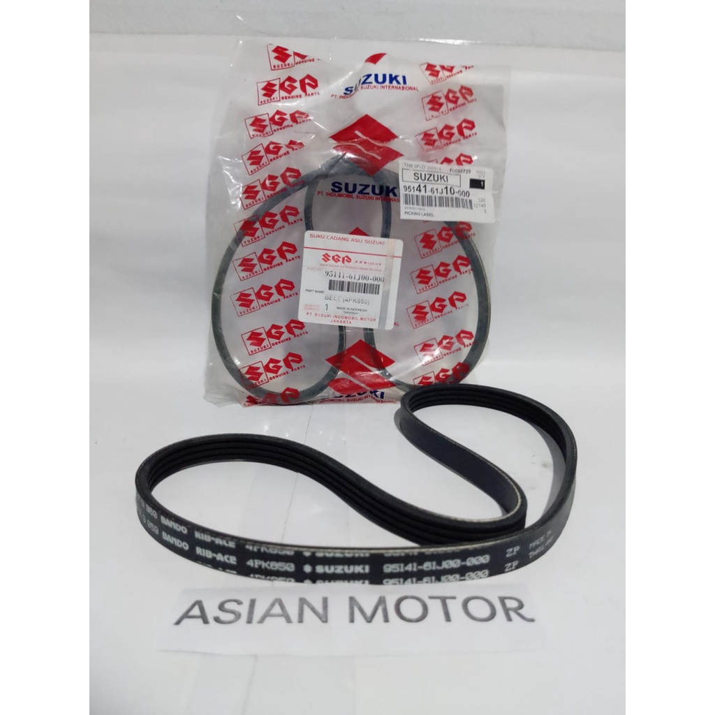 Jual van belt fan belt apv 4pk850 corola/starlet/gresida getz genuine ...