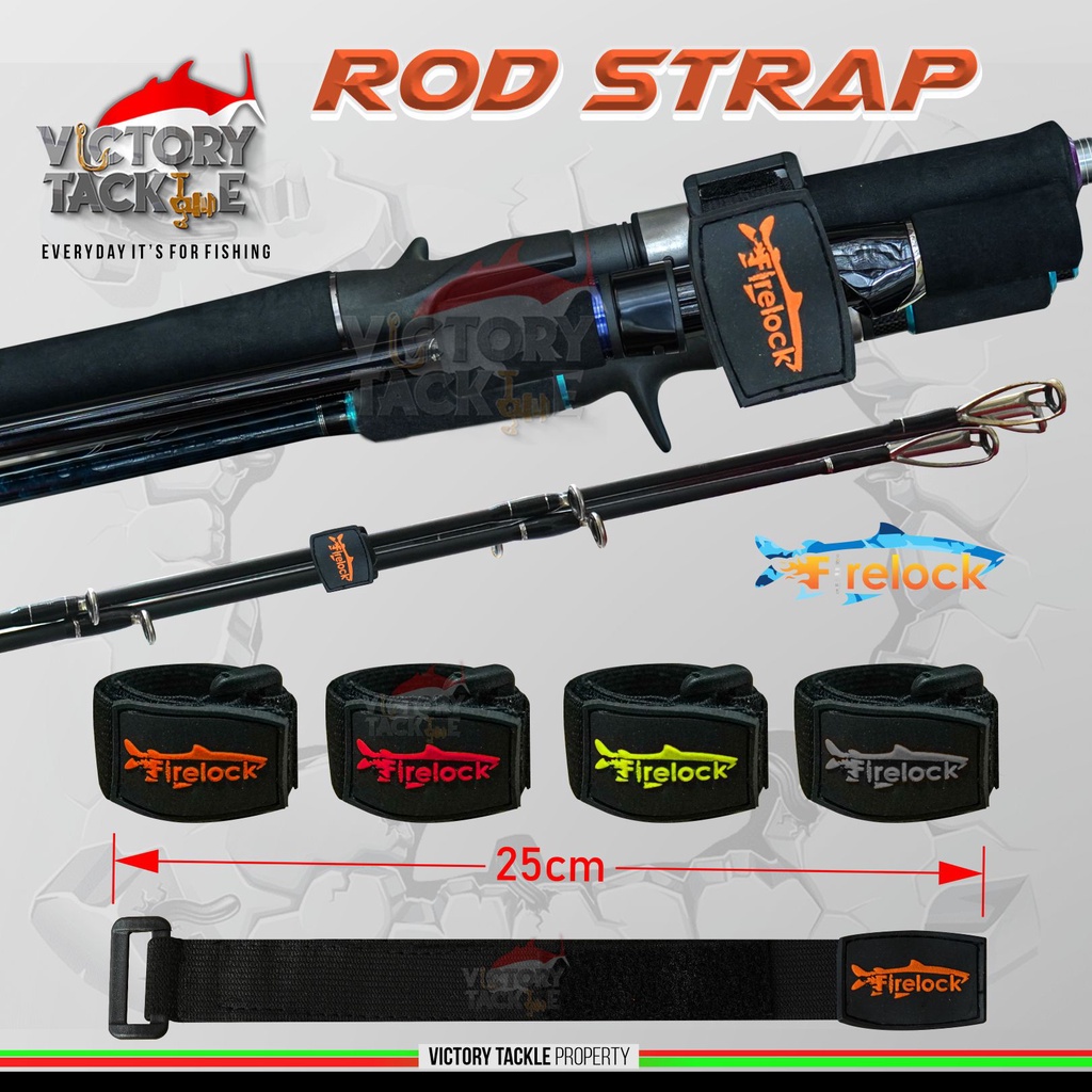 Jual Firelock Rod strap Alat Pengikat Joran pancing Rod STRAP pancing ...