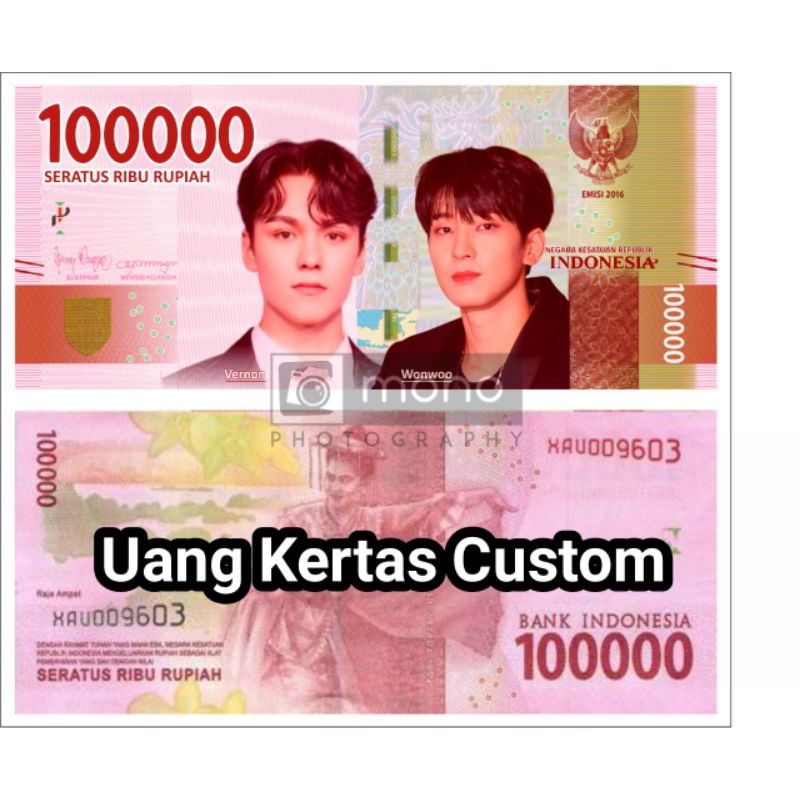 Jual STIKER / NON - DUIT CUSTOM - UKURAN UANG KERTAS RUPIAH - DIKIRIM 3 ...