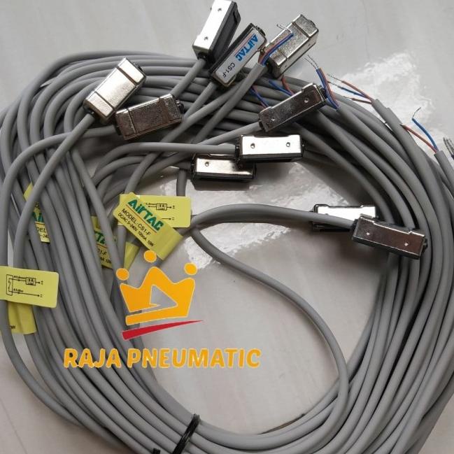 Jual SENSOR CYLINDER ANGIN / REED SWITCH TYPE CS1F AIRTAC | Shopee ...