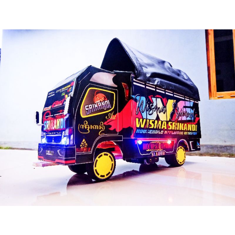 Jual Miniatur truk full lampu,Miniatur truk oleng,Miniatur truk ...
