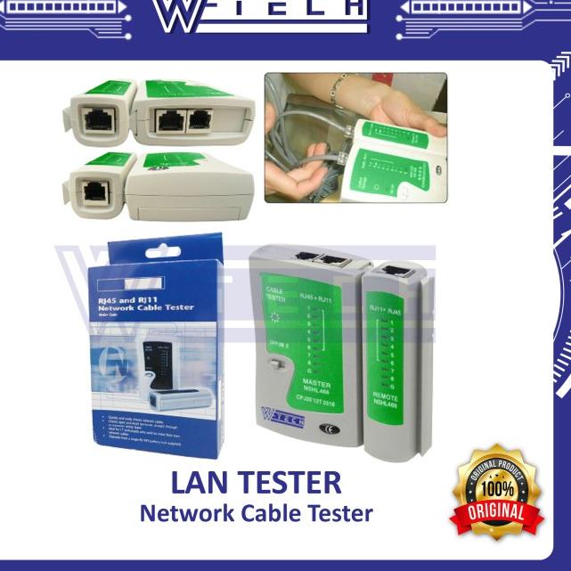 Jual LAN TESTER ALAT PENGUJI KABEL LAN RJ45 / RJ11 | Shopee Indonesia
