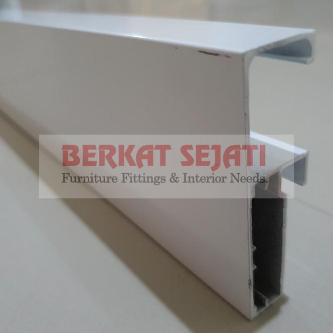 Jual Profil Handle Frame Kaca Lemari Kitchen Set Aluminium Fhd 130 ...