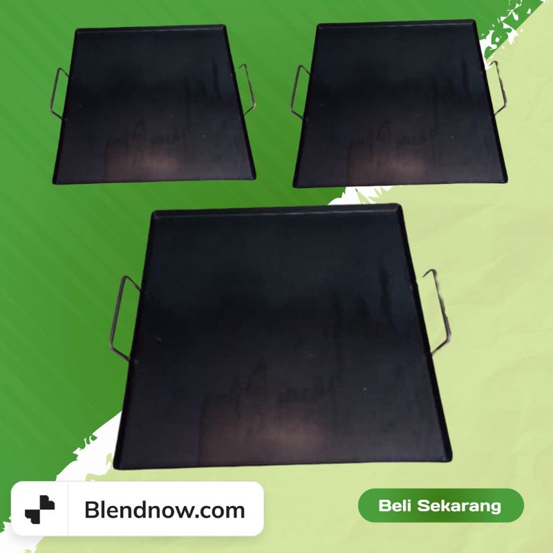 Jual WAJAN ROTI BAKAR / WAJAN KEBAB / WAJAN PLAT BAJA HITAM | Shopee ...