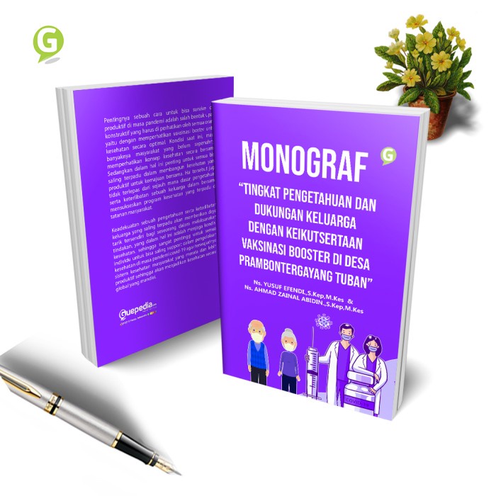 Jual Buku Monograf Tingkat Pengetahuan Dan Dukungan Keluarga Guepedia | Shopee Indonesia