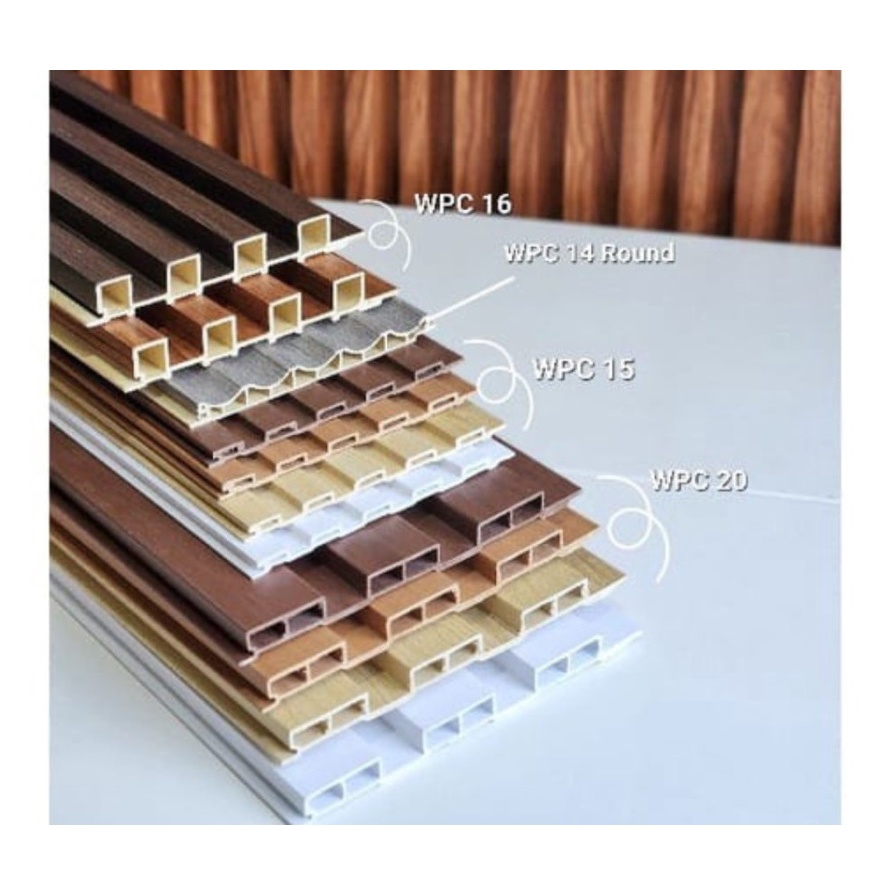 Jual Wood panel WPC Wallpanel PVC Motif Kayu High Quality | Shopee Indonesia