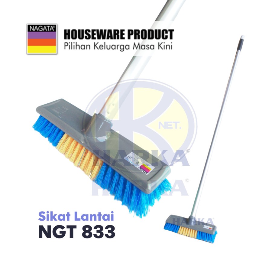 Jual SIKAT LANTAI DELUXE NAGATA NGT 833 | Sikat Dorong Pembersih Toilet ...