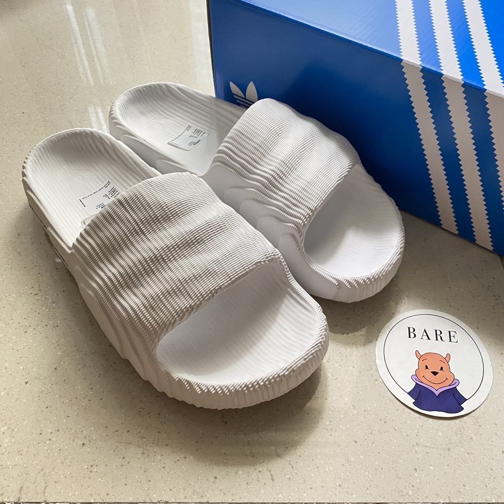 Jual Adidas Adilette 22 Slides Crystal White [HQ4672] | Shopee Indonesia