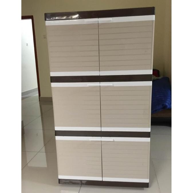 Jual LEMARI PAKAIAN BABY LOCKER PLASTIK SUSUN 3 MINI CABINET CLUB stock ...