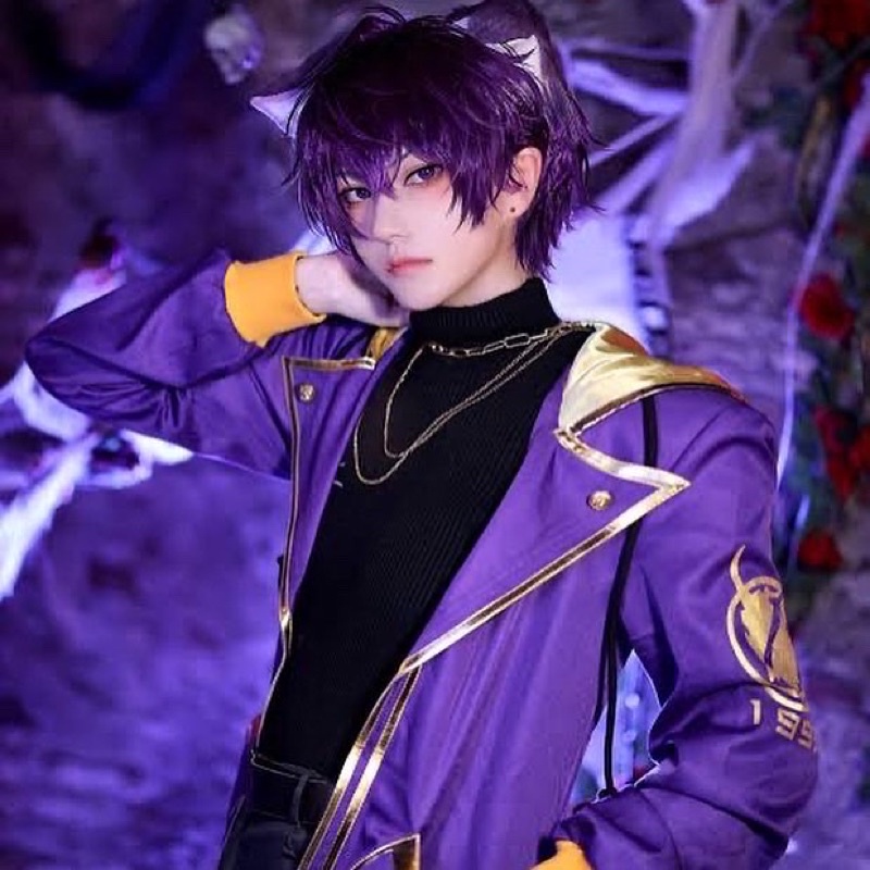 Jual Shoto Shxtou Vtuber Jacket Cosplay Anime Cosplayer Jaket Pria ...