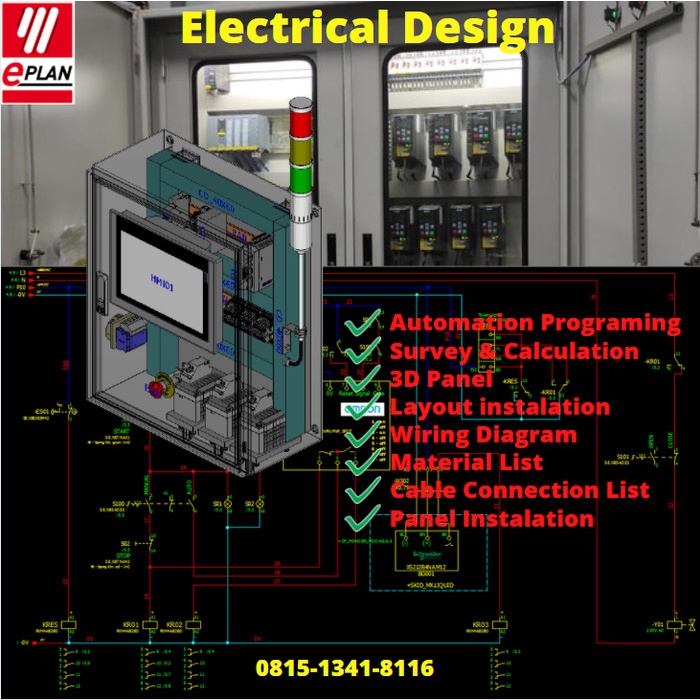 Jual Jasa Gambar Drawing Wiring Schematic Single Line Diagram 6959