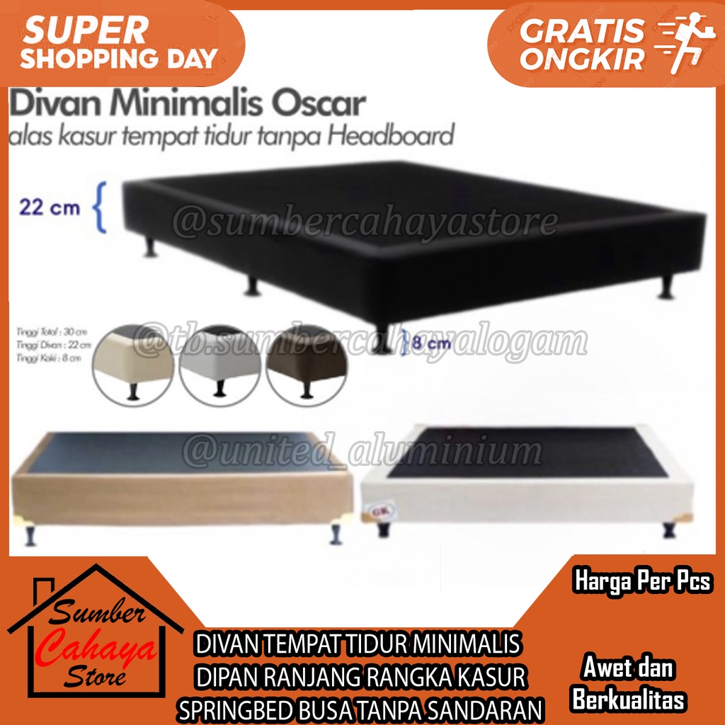 Jual [Instan] DIVAN TEMPAT TIDUR MINIMALIS DIPAN RANJANG RANGKA KASUR ...
