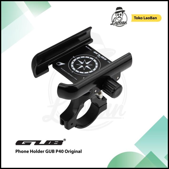 Jual Phone Holder Gub P40 Original - Holder Hp Motor Holder Hp Sepeda | Shopee Indonesia