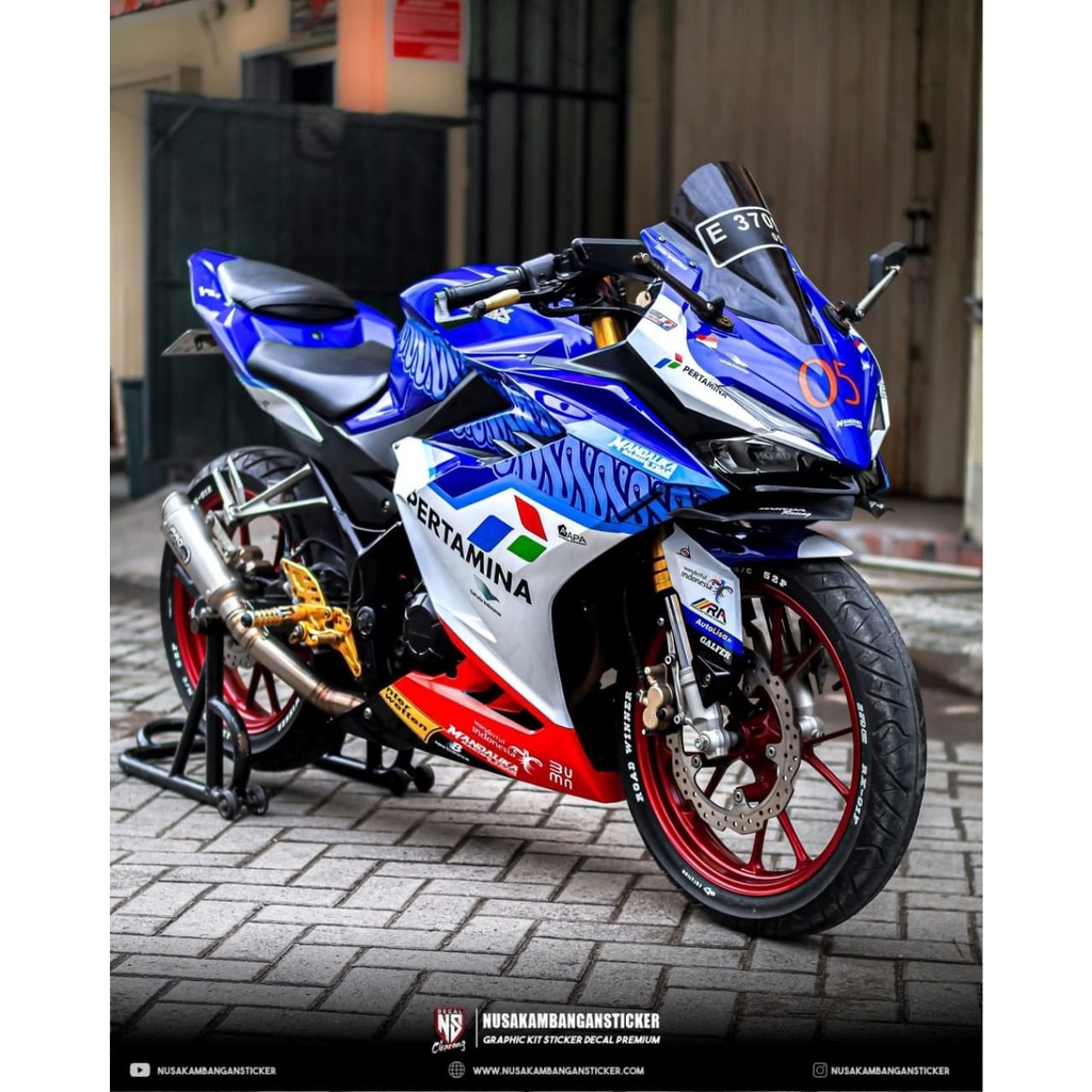 Jual STIKER DECAL SEPEDA MOTOR HONDA CBR 150R ALL NEW FULL BODY ...