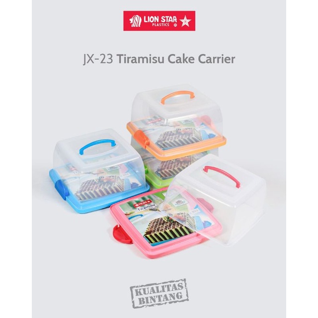 Jual Tempat Kue Lionstar Kotak - Tempat Kue Bolu Cantik - Tempat ...