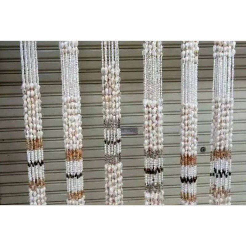 Jual tirai kerang jendela pintu alami | Shopee Indonesia