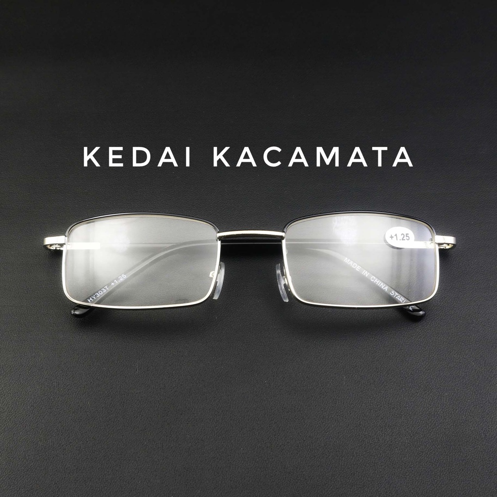 Jual BACA 303/KACAMATA BACA FRAME METAL KOMBINASI WARNA FRAME/KACAMATA ...