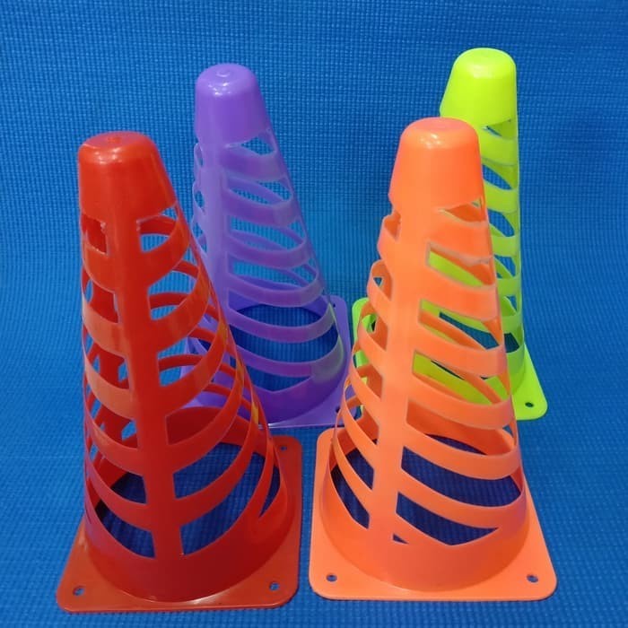 Jual CONES / CONE / KUN 23CM LENTUR LUBANG LINGKAR WARNA HARGA GROSIR ...