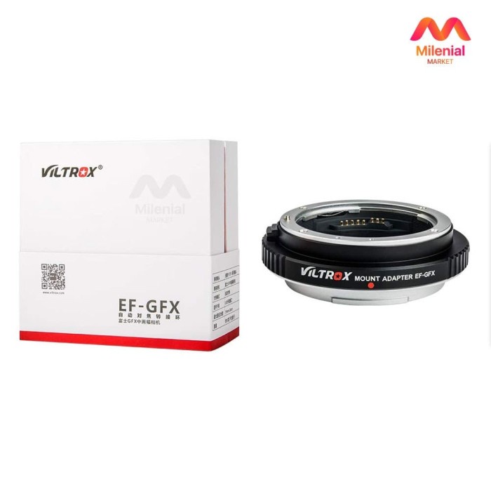 Jual Viltrox EF-GFX Mount Adapter For Canon EF-EFS To Fuji GFX Mount ...
