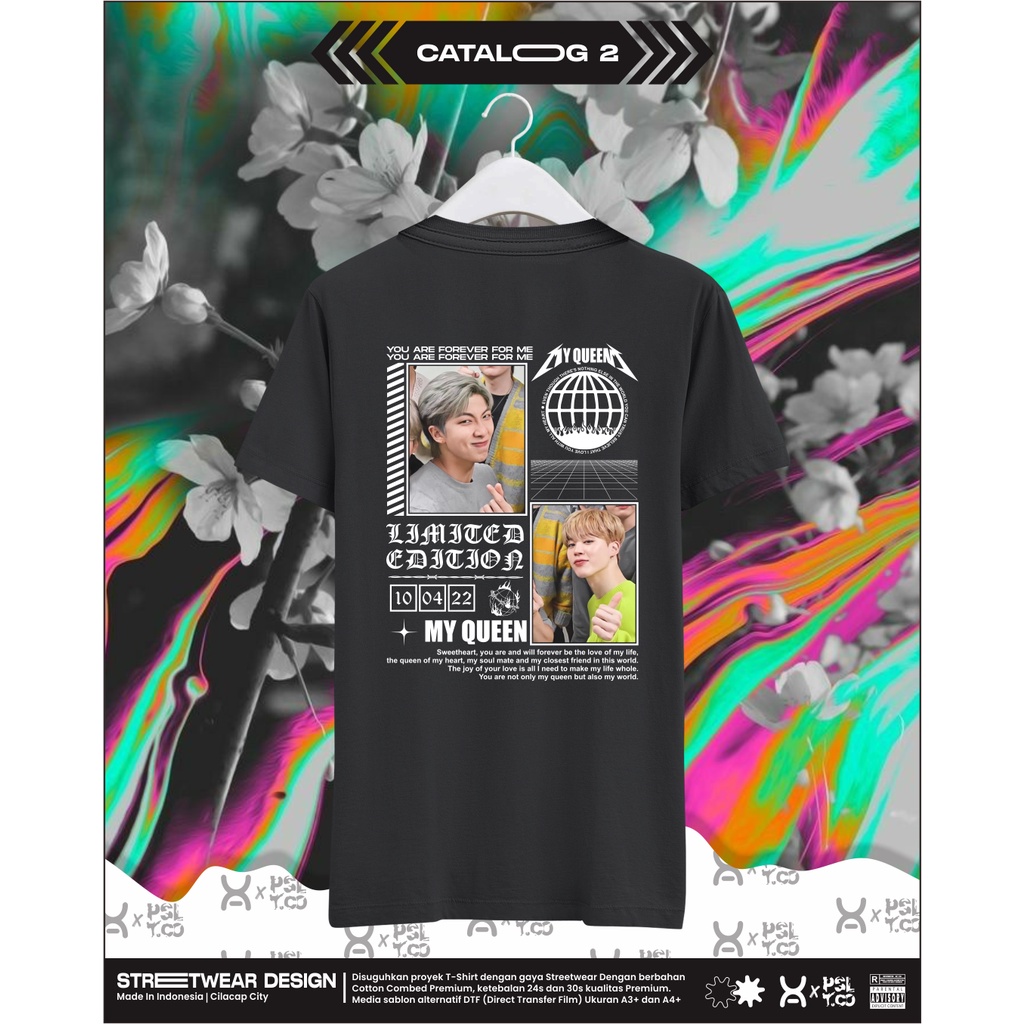 Jual Kaos Custom DTF Satuan Couple Lusinan Template Cinta Kemesraan | Shopee Indonesia