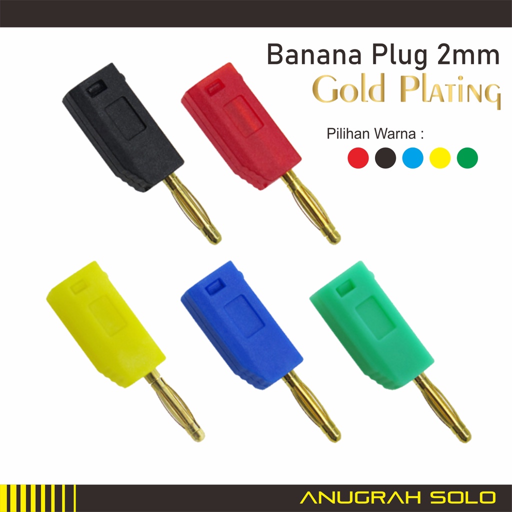 Jual Jack Banana Plug 2mm Socket Banana 2mm Jek Banana Jantan Betina ...