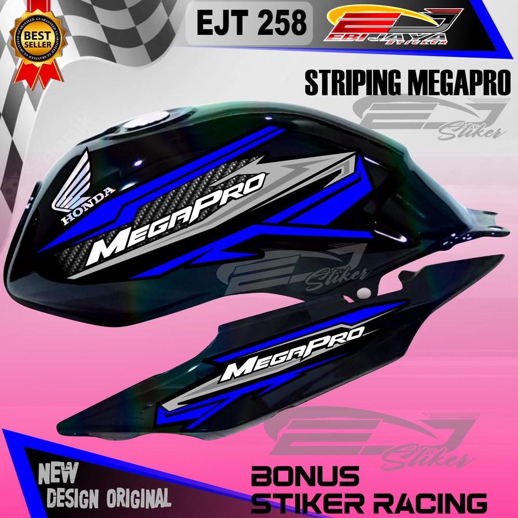 Jual STIKER STRIPING MOTOR HONDA MP TERBARU / VARIASI STIKER MEGAPRO ...