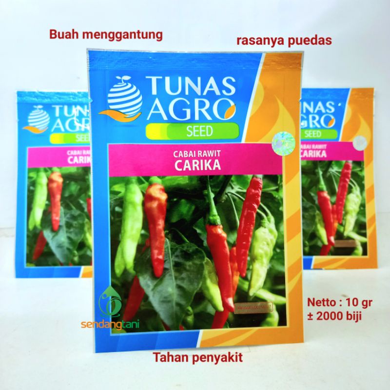 Jual Benih Cabe Rawit CARIKA Tunas Agro Original | Shopee Indonesia