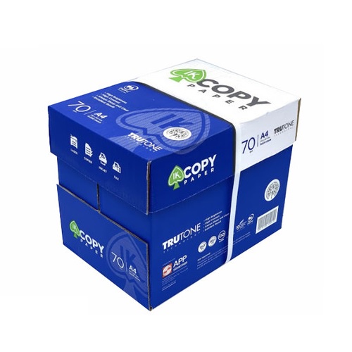 Jual Kertas HVS fotokopi IK Copy paper A4 70 Gram - 5 Rim | Shopee ...