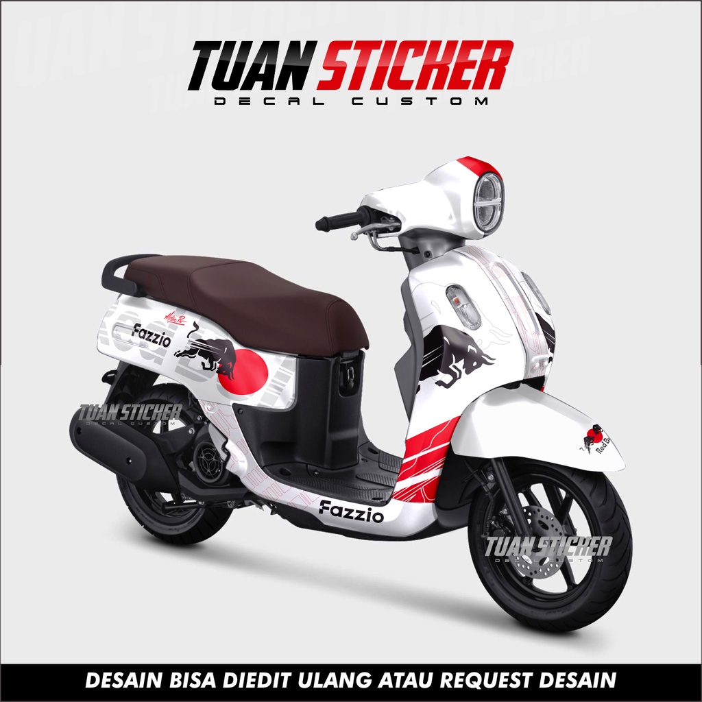 Jual Sticker Decal Full Body Yamaha Fazzio Full Body Stiker dekal ...