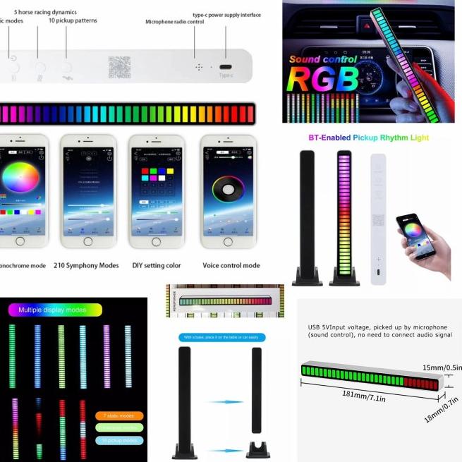 Jual Audio Spectrum indicator bar LED RGB | Shopee Indonesia