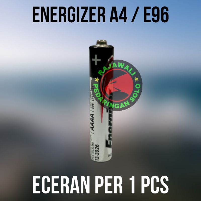 Jual ECER 1 PCS BATERAI ENERGIZER AAAA A4 E96 BATRE POINTER STYLUS HEADSET DLL | Shopee Indonesia