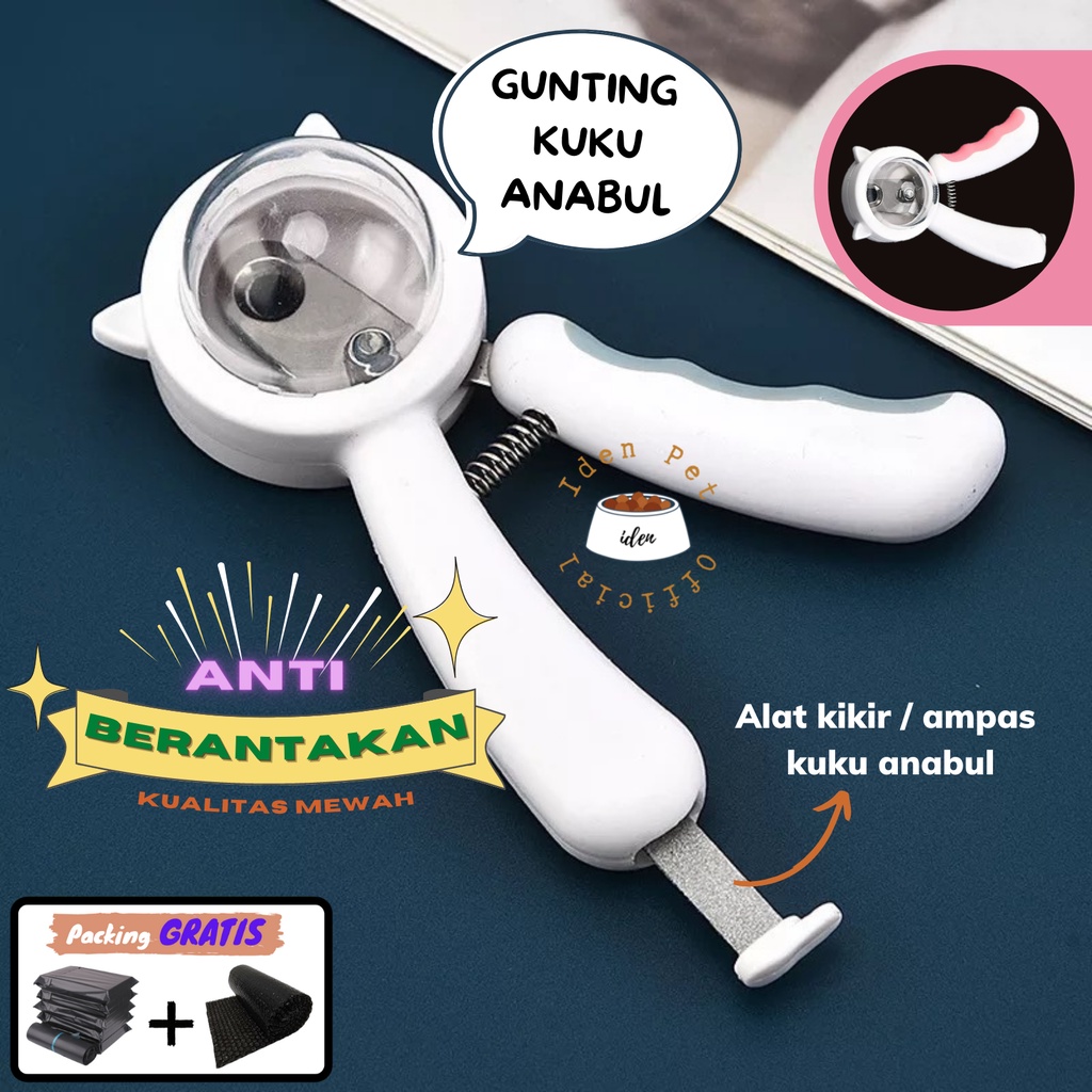 Jual Gunting Kuku Hewan Kucing + Kikiran Alat Potong Kuku Anjing ...