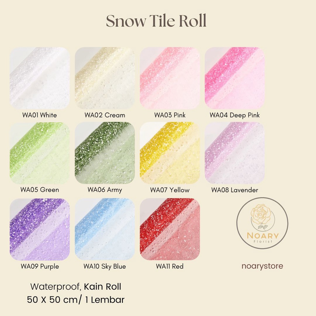 Jual Snow Tile Roll / Cotton Roll / Kain Roll / Tissue Paper / Kain ...