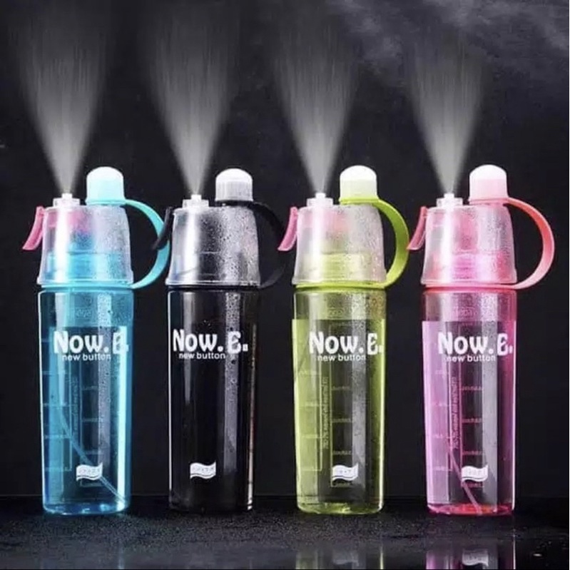 Jual Botol Minum Sport Olahraga New B Spray Water 600ML Running Semprot ...