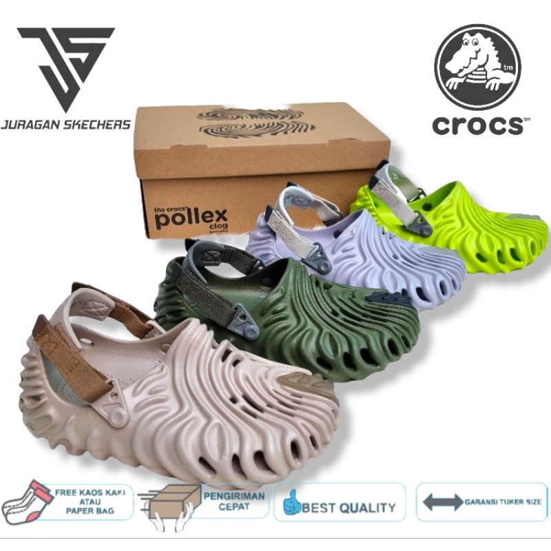 Jual CROCS POLLEX CLOG UNISEX/CROCS POLLEX UNISEX/CROCS POLLEX/SANDAL ...