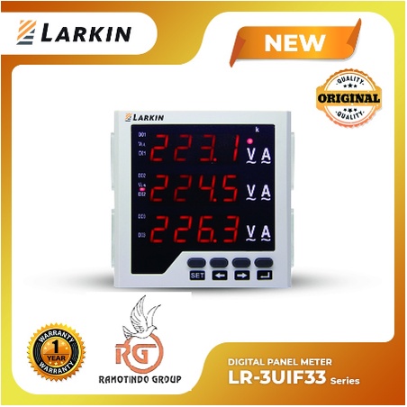 Jual Larkin LR-3UIF33 Digital Multimeter Larkin Multi Meter A,V,Hz 3Phase | Shopee Indonesia
