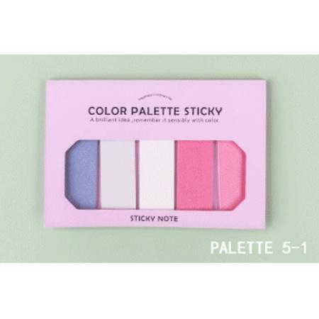 Jual Sticky Note Color Pallete Gradient Color / Pastel color Sticky ...