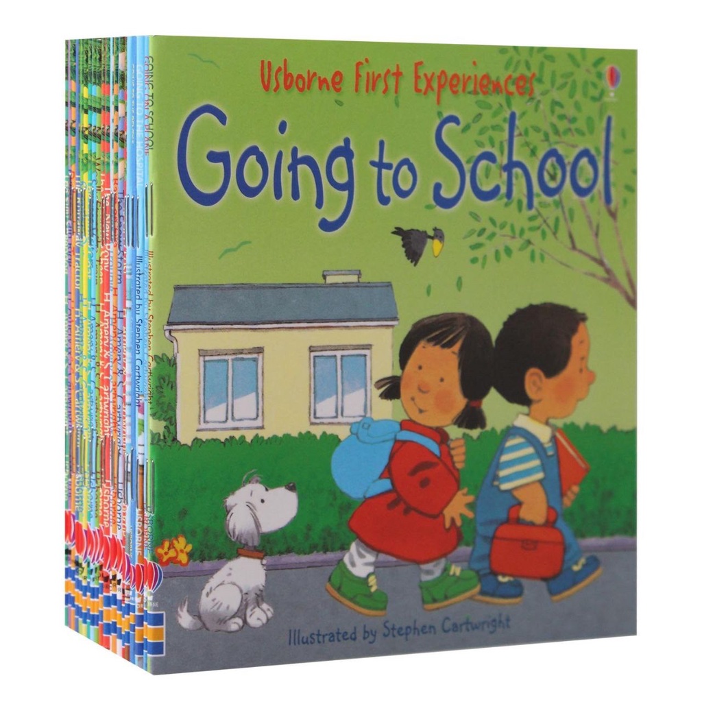 Jual Usborne First Experience Going to School | Shopee Indonesia