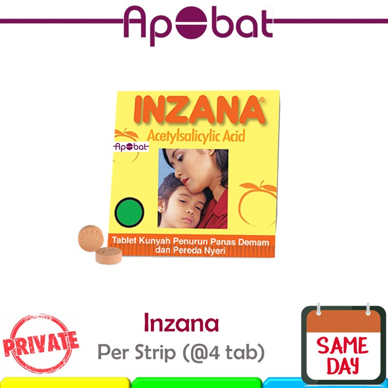 Jual - ApObat - INZANA 4 tablet Obat Penurun Panas Demam Sakit Gigi ...