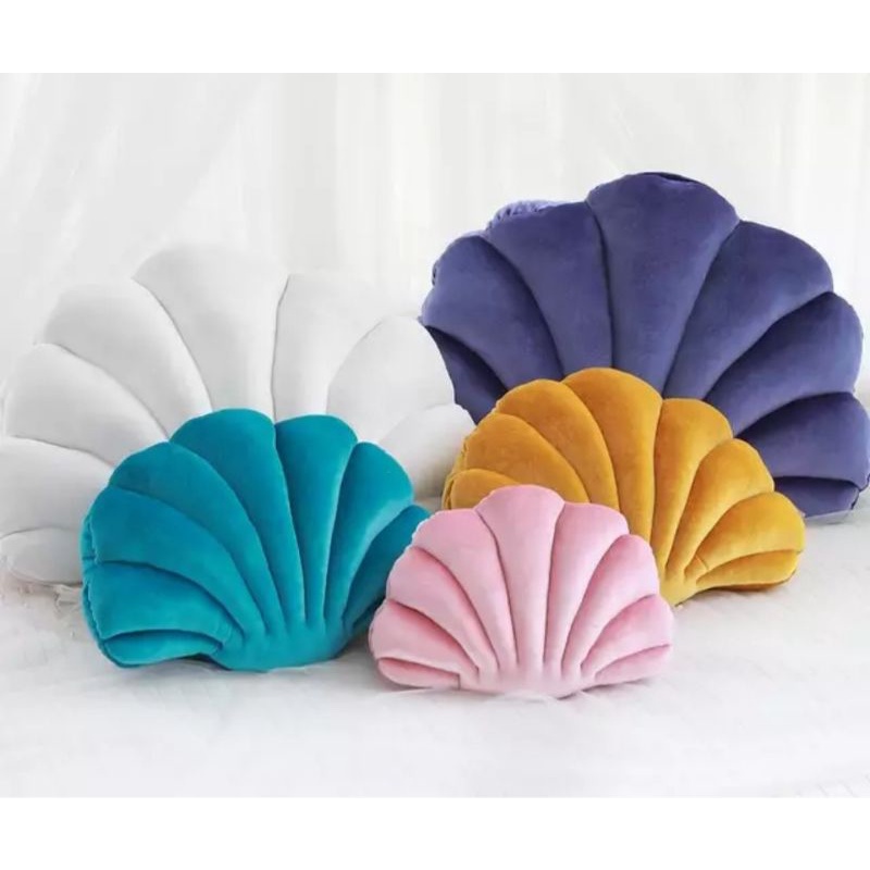 Jual BANTAL KERANG UNIK BANTAL SOFA BANTAL KURSI BENTUK KERANG/BANTAL ...
