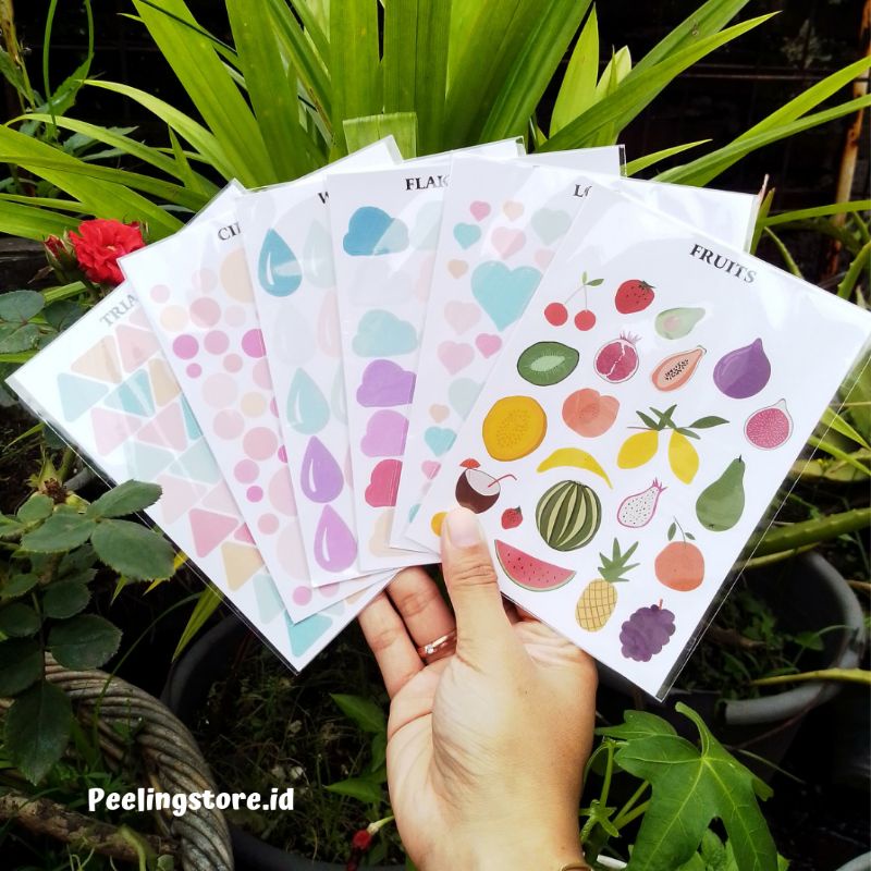 Jual Stiker Dekorasi | Stiker Budgeting | Stiker Hiasan | Stiker Buku ...