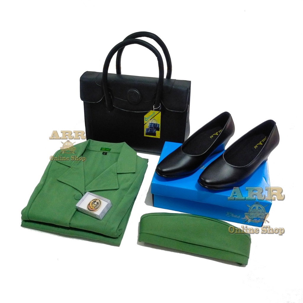 Jual Seragam Persit Paket Pengajuan Lengkap Seragam SPH Tangan Panjang ...