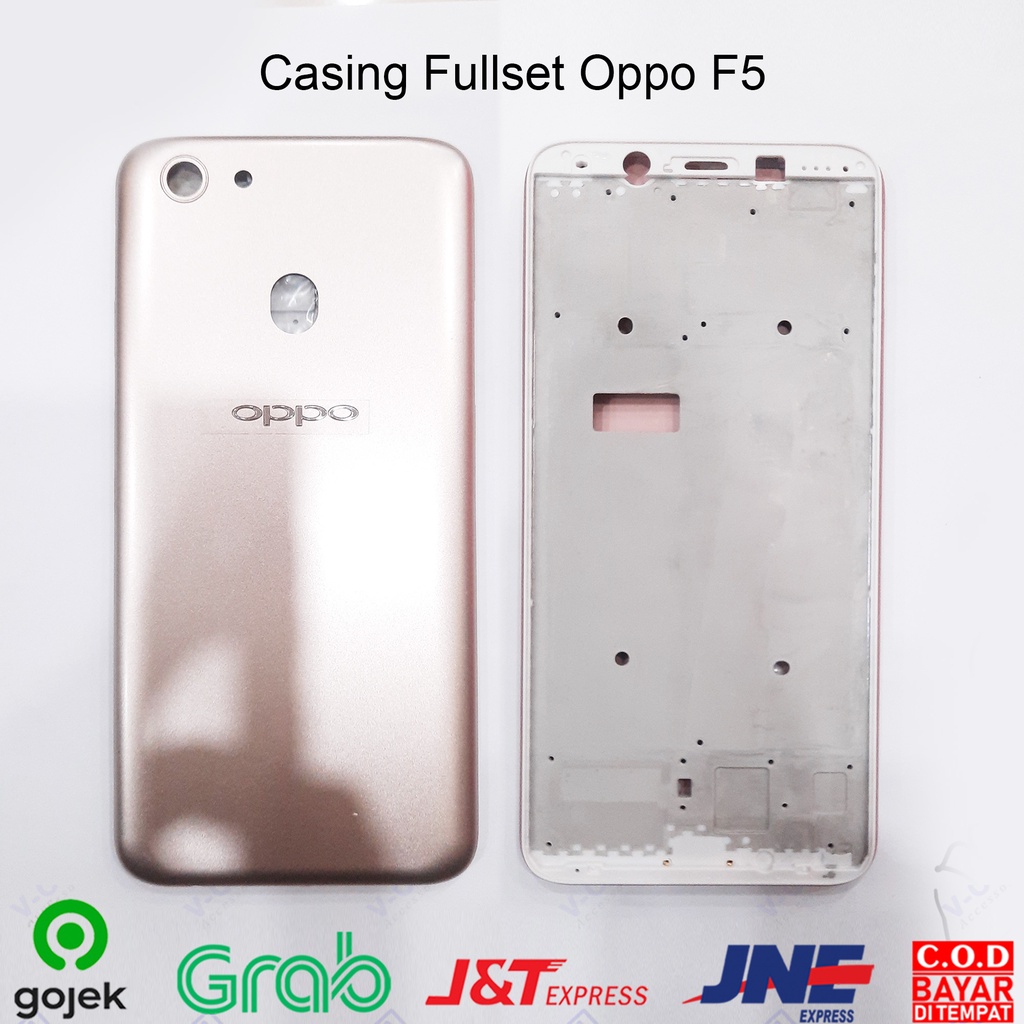 Jual CASING FULLSET OPPO F5 CASING HOUSING | Shopee Indonesia