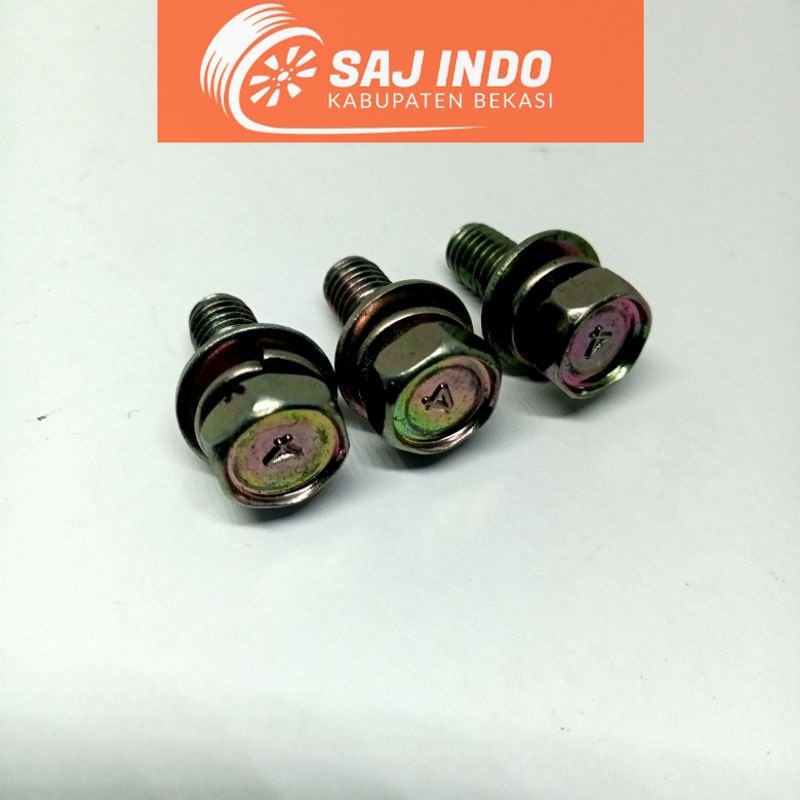 Jual BAUT 10 M6 × 15 RING DOBEL BAUD ORIGINAL TRAT 4 KUNCI 10 PANJANG 1 ...