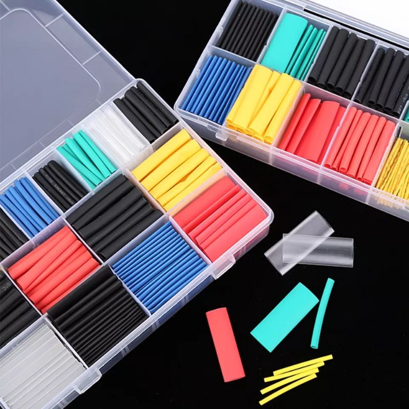 Jual Isolasi Kabel Bakar With Tabung Heat Shrink Tube Isolasi Bakar ...