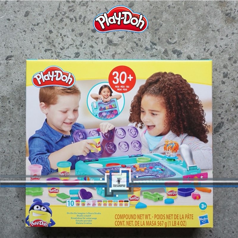 Jual Play Doh On the go Imagine n Store Studio and Playset Playdoh Boxset | Shopee Indonesia