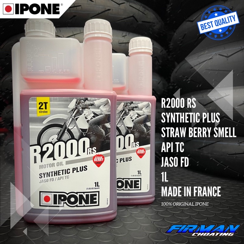 Jual IPONE OIL OLI SAMPING IPONE 2T R2000 STRAWBERRY 1LT ORIGINAL ...