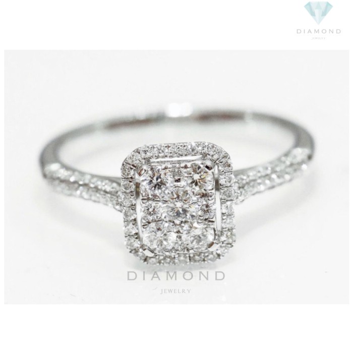 Jual Elsy Diamond Jewelry - Diamond Ring - Cincin Berlian - 01020524 ...