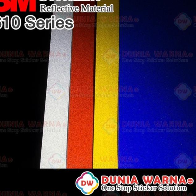 Jual 3M Scotchlite 610 Series Reflective Sticker Skotlet 60 cm Meteran - Putih | Shopee Indonesia
